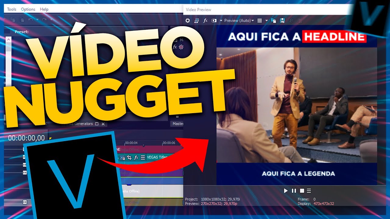 Como Trabalhar Editando Vídeos Nuggets (Conteúdo Nutella para Redes Sociais) - YouTube