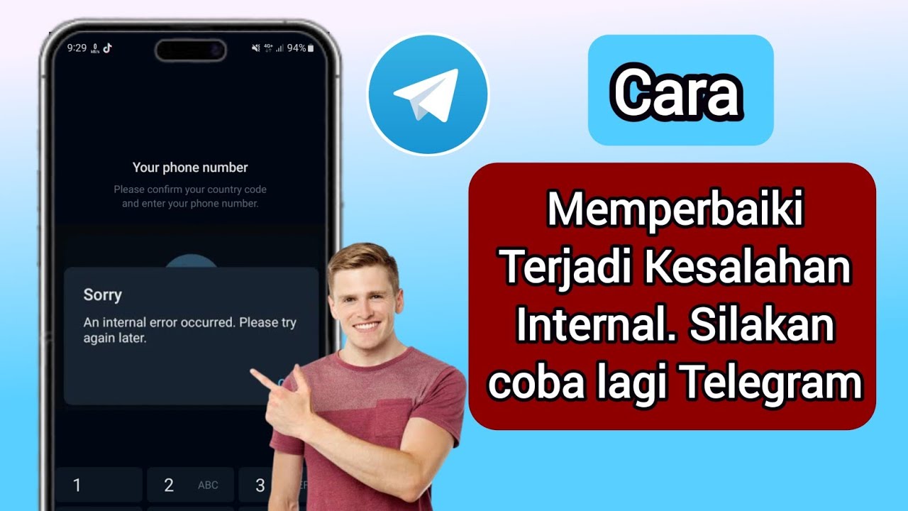 Cara Memperbaiki Terjadi Kesalahan Internal. Silakan Coba Lagi Telegram ...