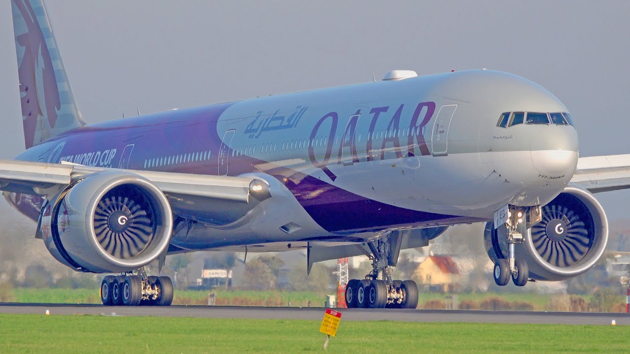 PURE Boeing 777 Engine POWER! Listen To That Beautiful GE-90 Sound ...