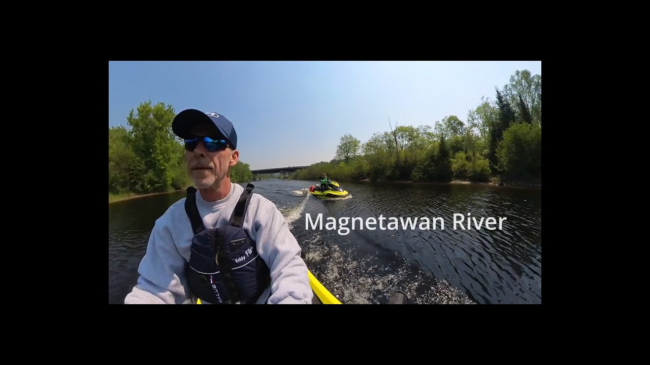Riding the Magnetawan River - YouTube