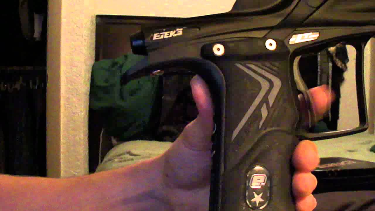paintball Etek 3 lt ego test demo - YouTube