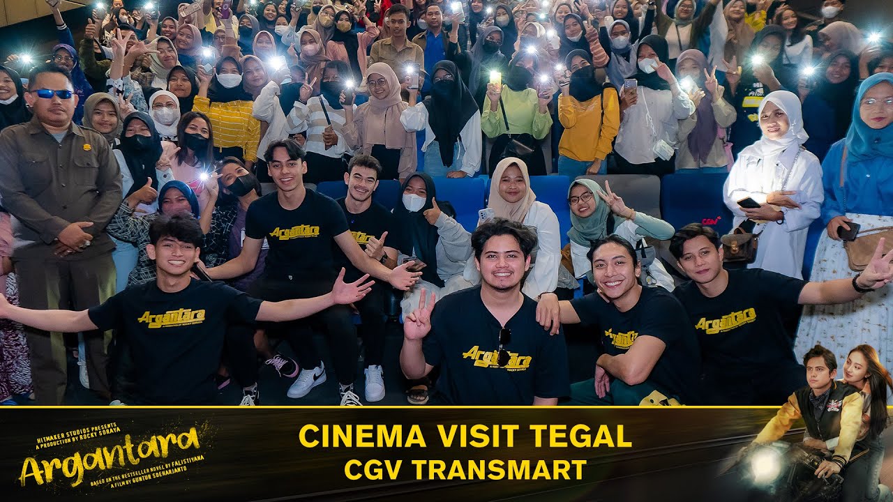 ARGANTARA - MEET & GREET DAN CINEMA VISIT DI TRANSMART TEGAL - YouTube