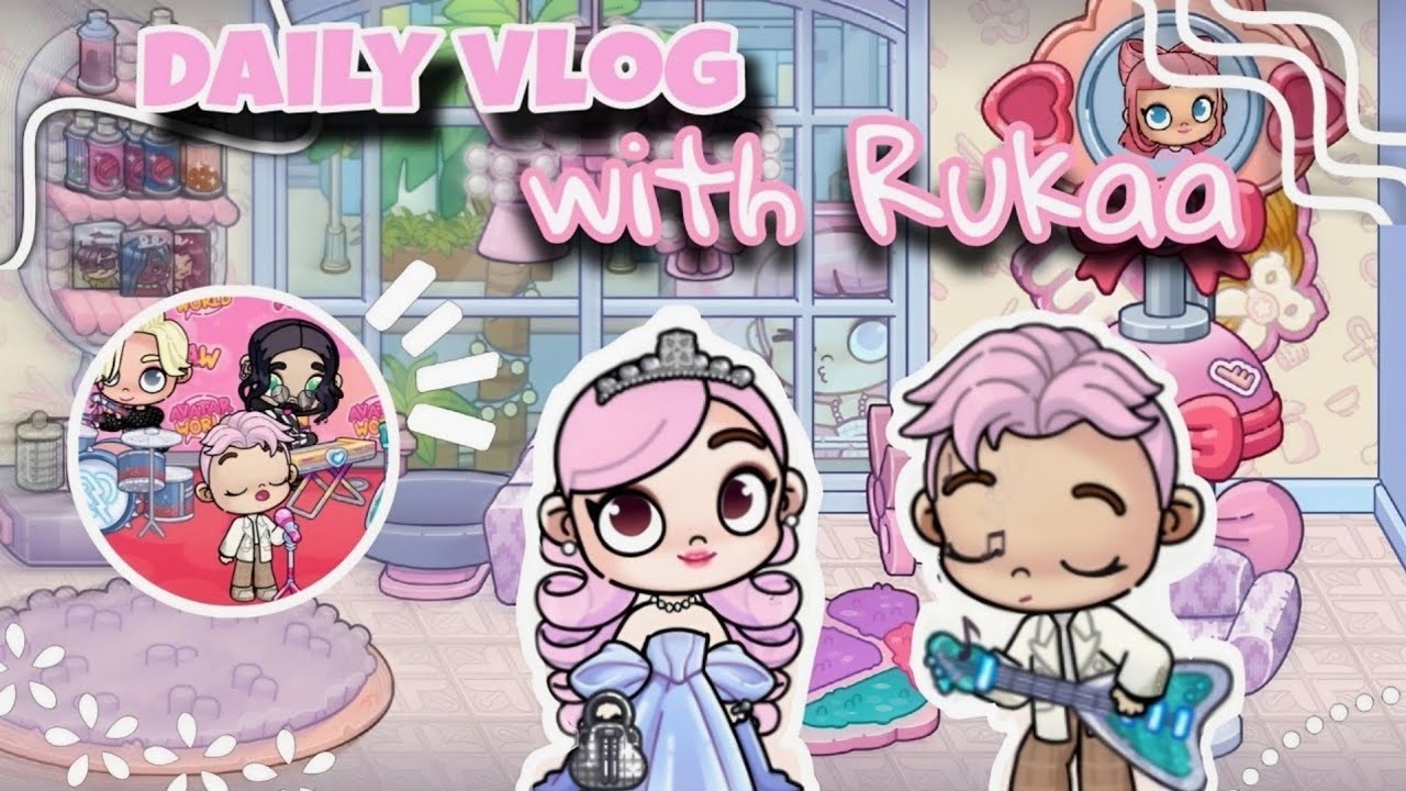Daily Vlog With RUKAA🌸 | MINI VLOG APARTMENT BARU🎀🏢| DRAMA AVATAR WORLD ...