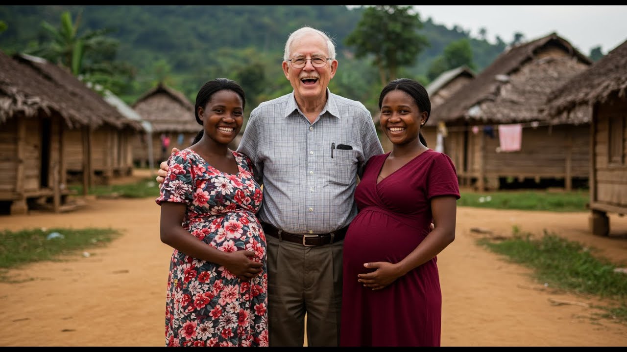 An elderly American man begins a polygamous life after having children ...