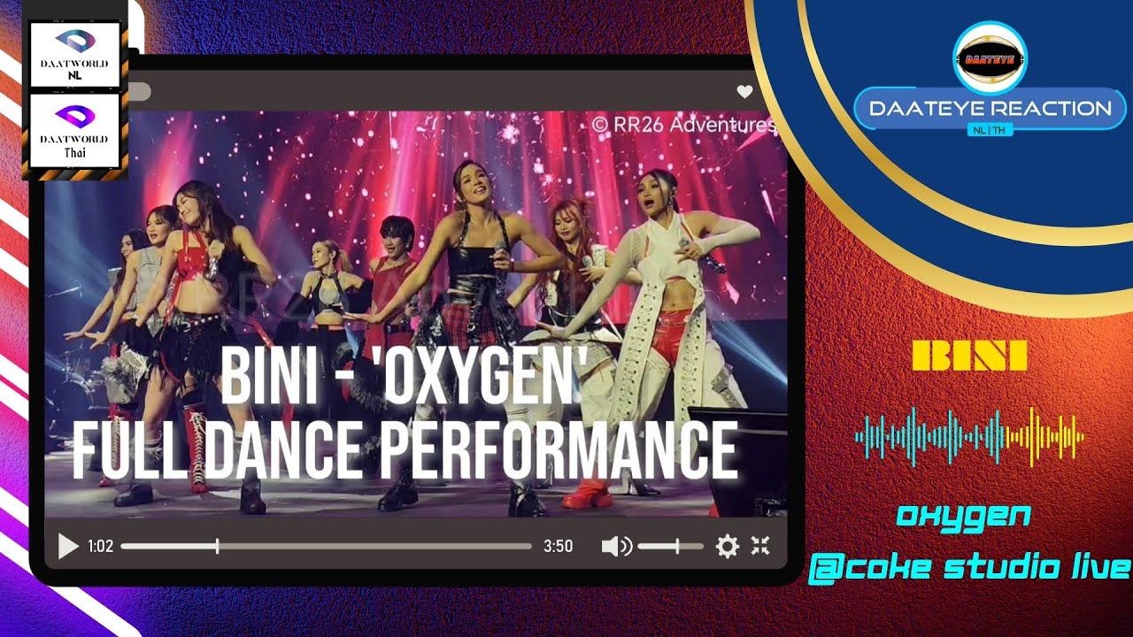 BINI - OXYGEN | Daateye reaction | NL & TH - YouTube