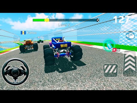Balapan Mobil Truck Monster Mega Ramp Extreme Racing - GT Car Stunt ...