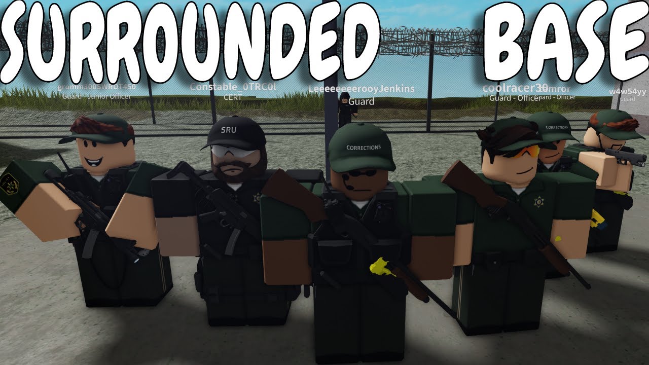 CRIMINAL BASE SURROUNDED!! Roblox County Jail RP - YouTube