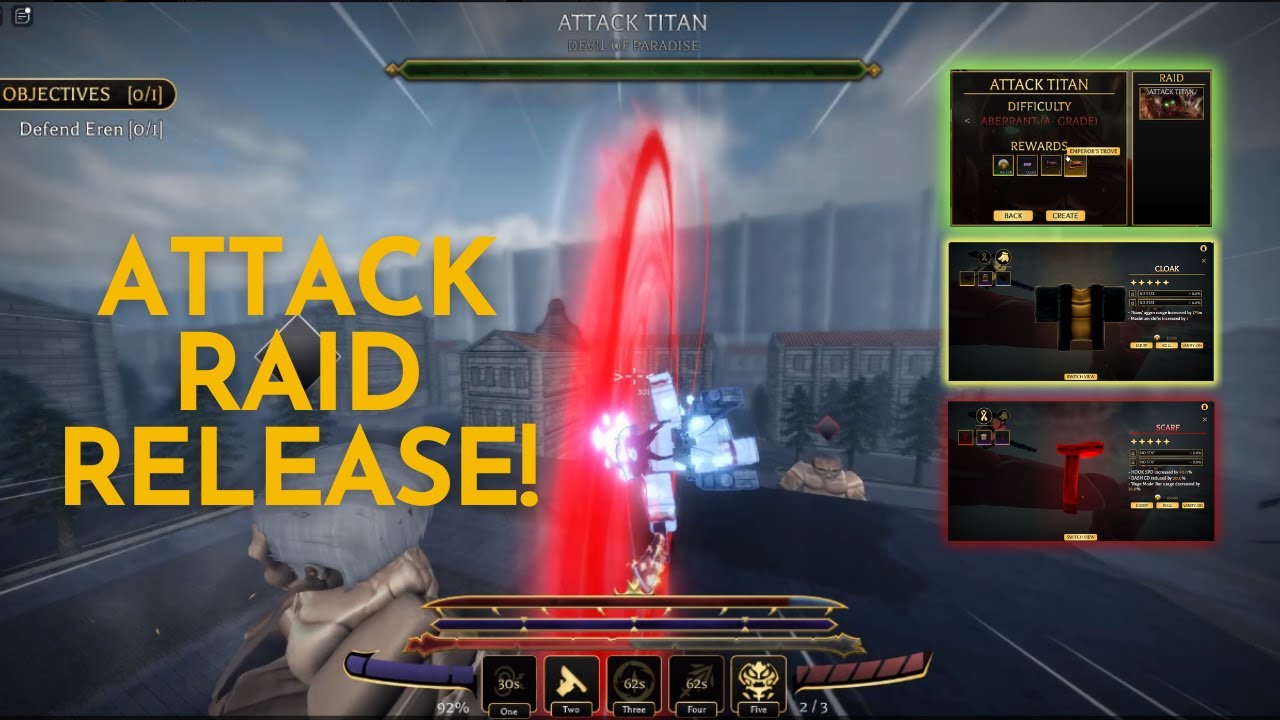 🔴 NEW UPDATE FRITZ GAMEPLAY RAIDS | Attack on Titan Revolution - YouTube