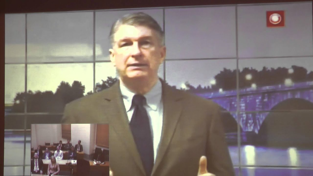 Clark Judge on Ronald Reagan - Part 2 - Swedish Parliament - YouTube