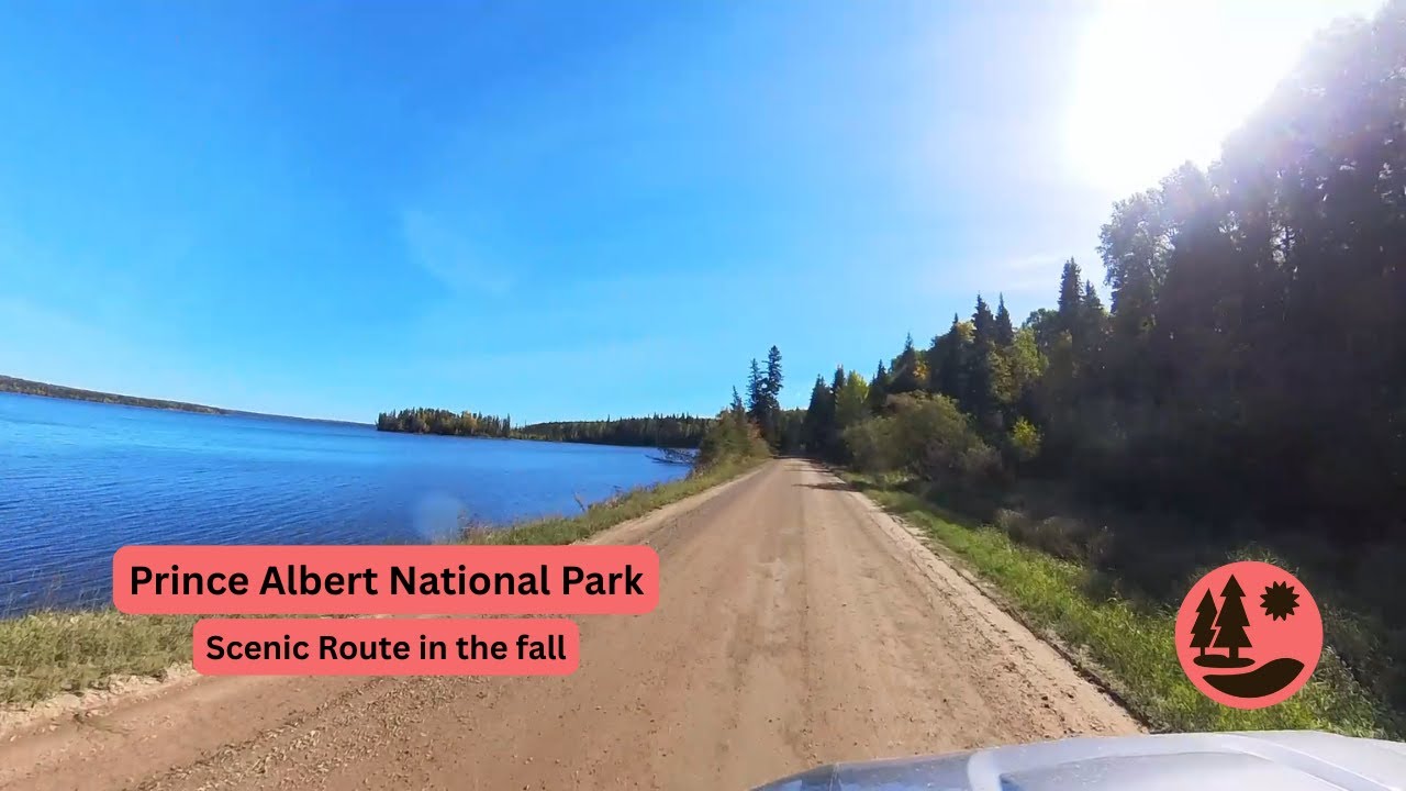 Prince Albert National Park Fall Scenic Drive - YouTube