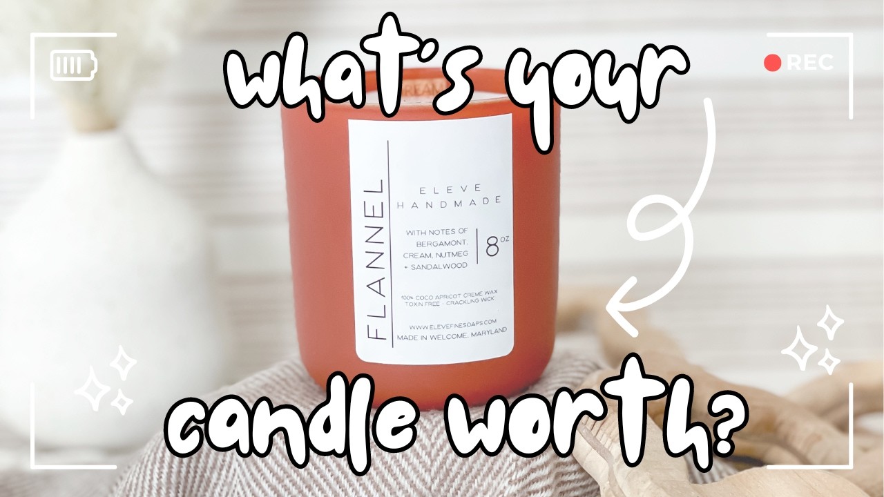 A formula to find the value of your candles - YouTube