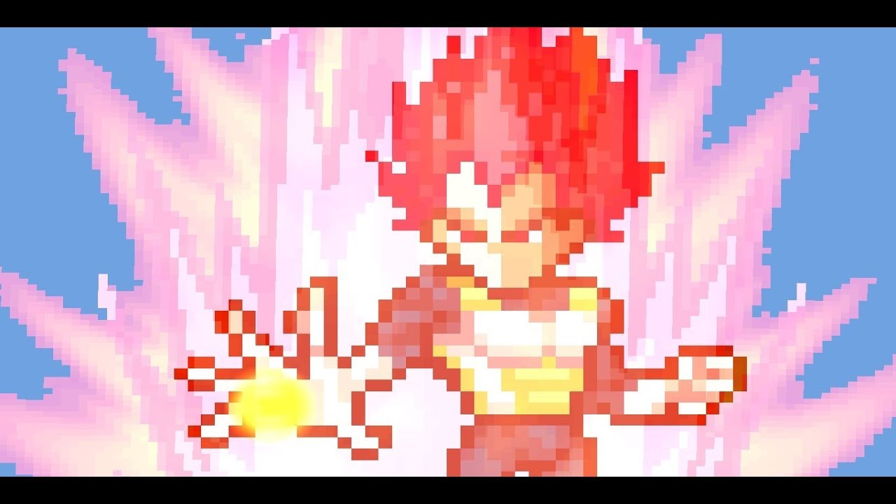Vegeta vs Broly (Sprite animation) - YouTube