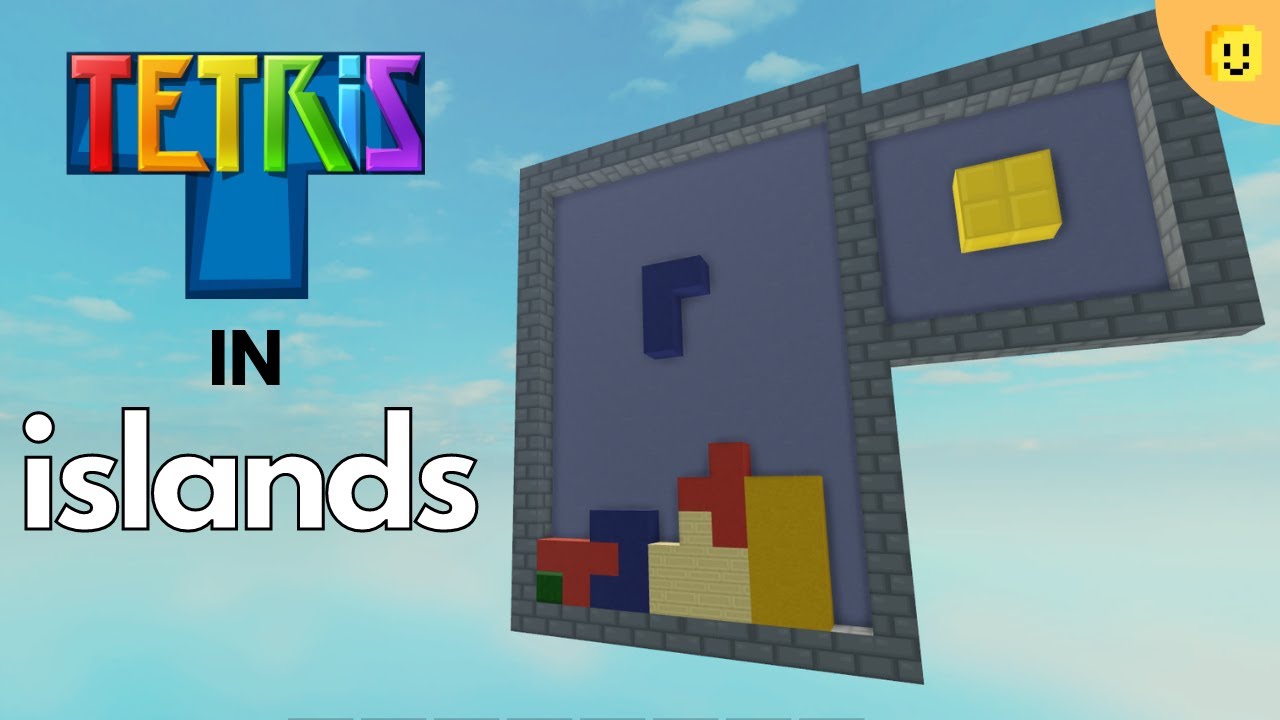 TETRIS in ROBLOX ISLANDS (Stop Motion) - YouTube