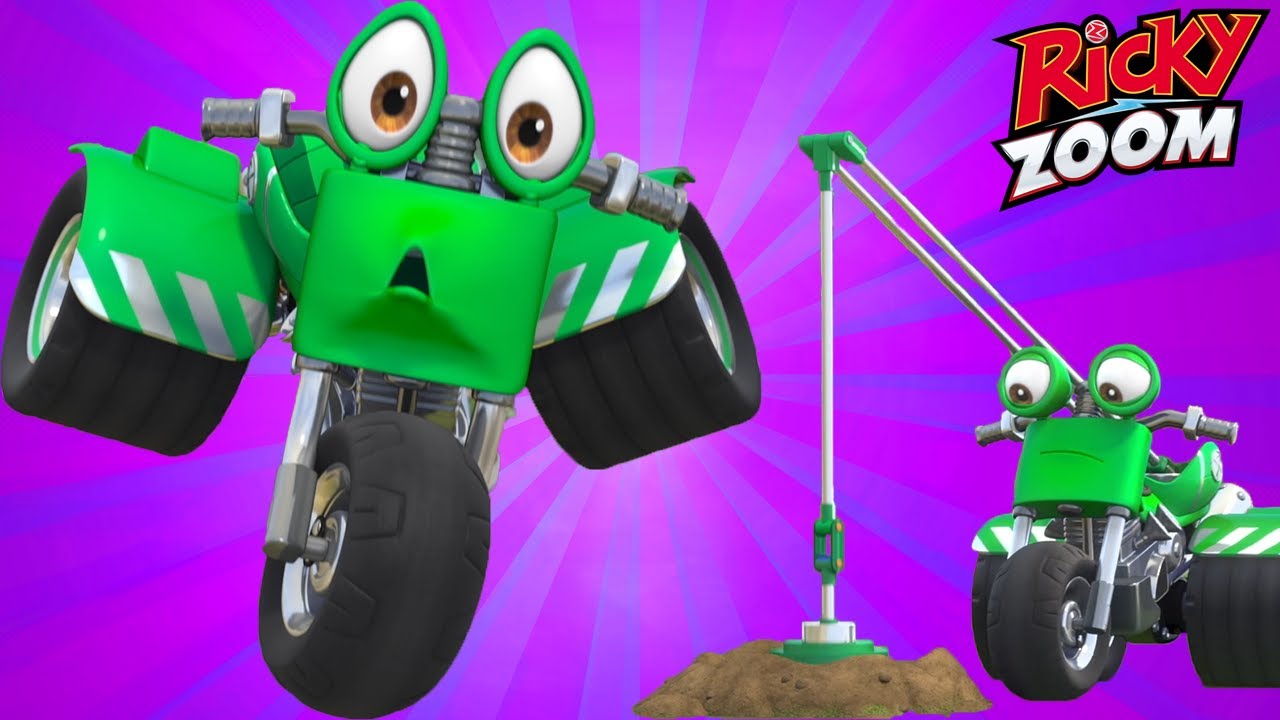 Meet DJ! ⚡ Ricky Zoom ⚡Cartoons for Kids | Ultimate Rescue Motorbikes ...