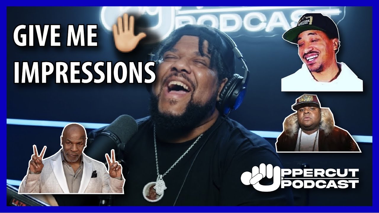 CHARLIE CLIPS GIVES ME 5️⃣ IMPRESSIONS [ FRED DA GODSON, MIKE TYSON ...