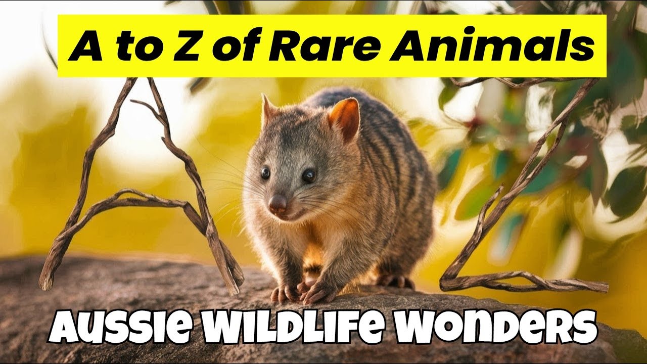 Aussie Wildlife Wonders A to Z of Rare Animals - YouTube