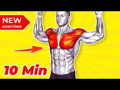 ➜ Man Boobs? NOT Anymore! ➜ 10-Min Chest ANNIHILATOR (New Exercises)