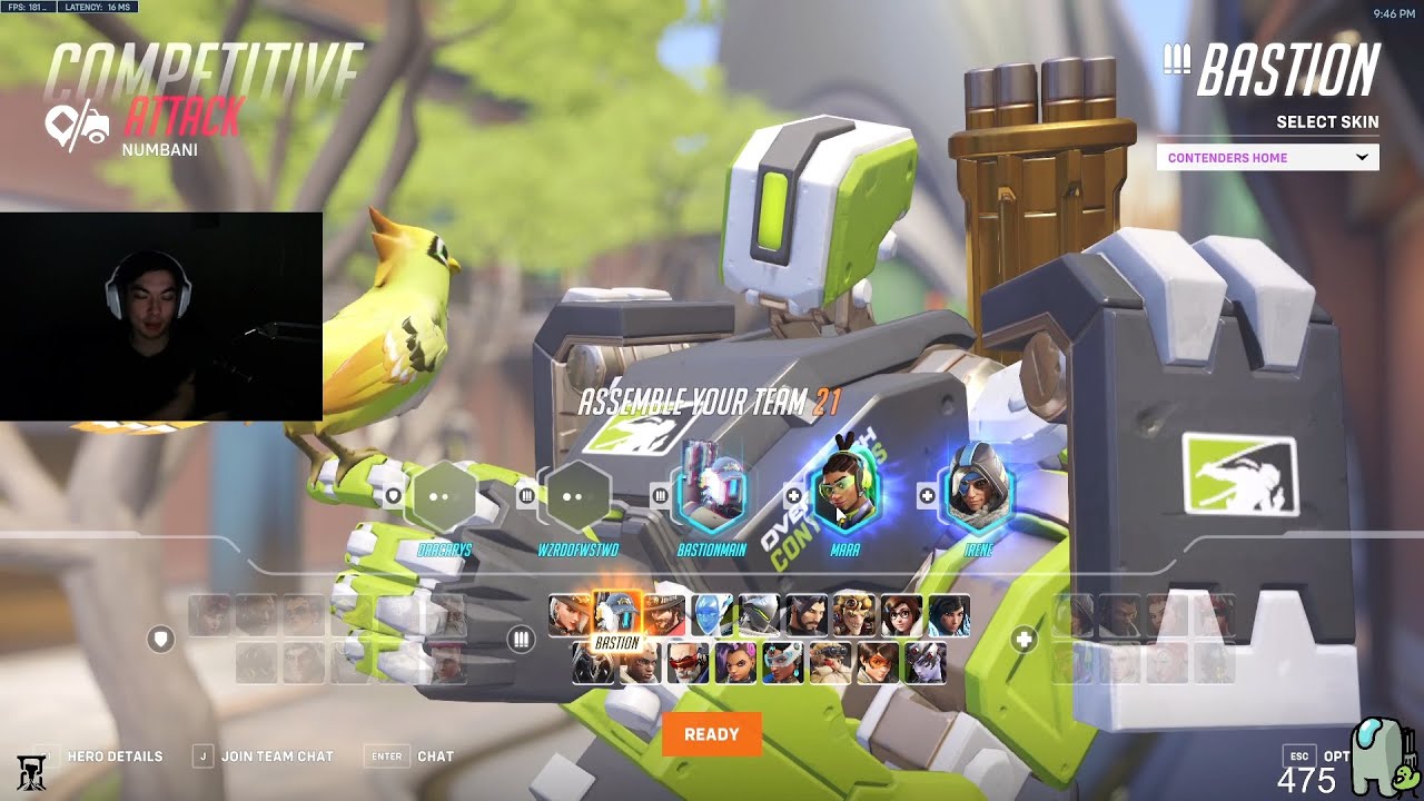 BASTIONMAIN TOP 500 BASTION GAMEPLAY! OVERWATCH 2 TOP 500 SEASON 3 ...