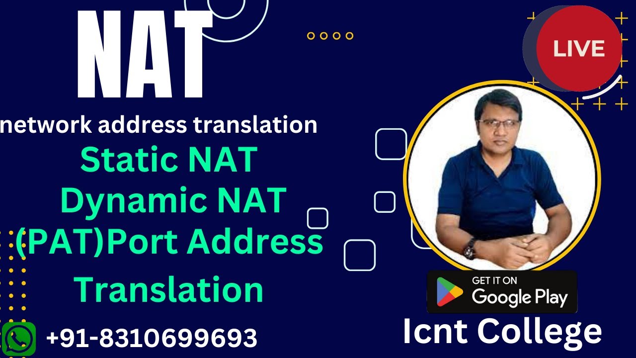 What is NAT || Static , Dynamic and PAT -NAT || Lab in Cisco packet ...