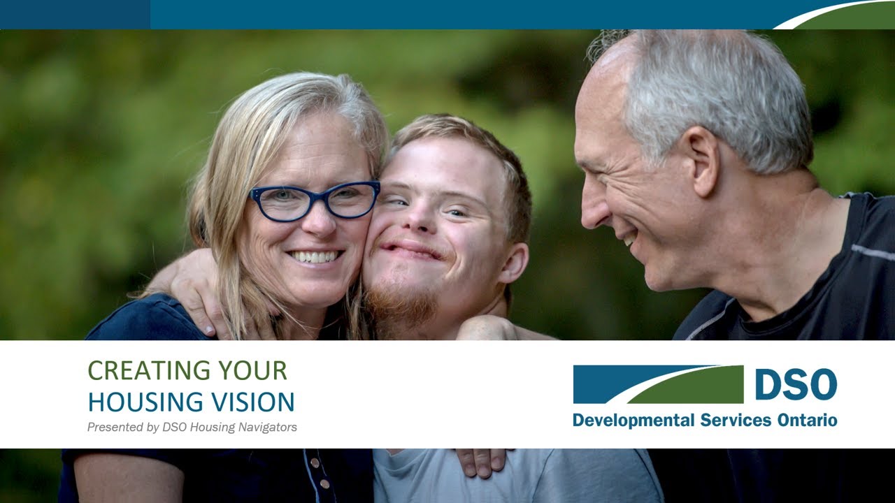 Creating Your Housing Vision - Developmental Services Ontario - YouTube
