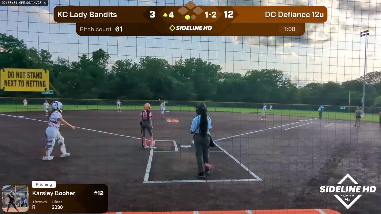 DC Defiance 12u vs. KC Lady Bandits (2025.06.14) - YouTube