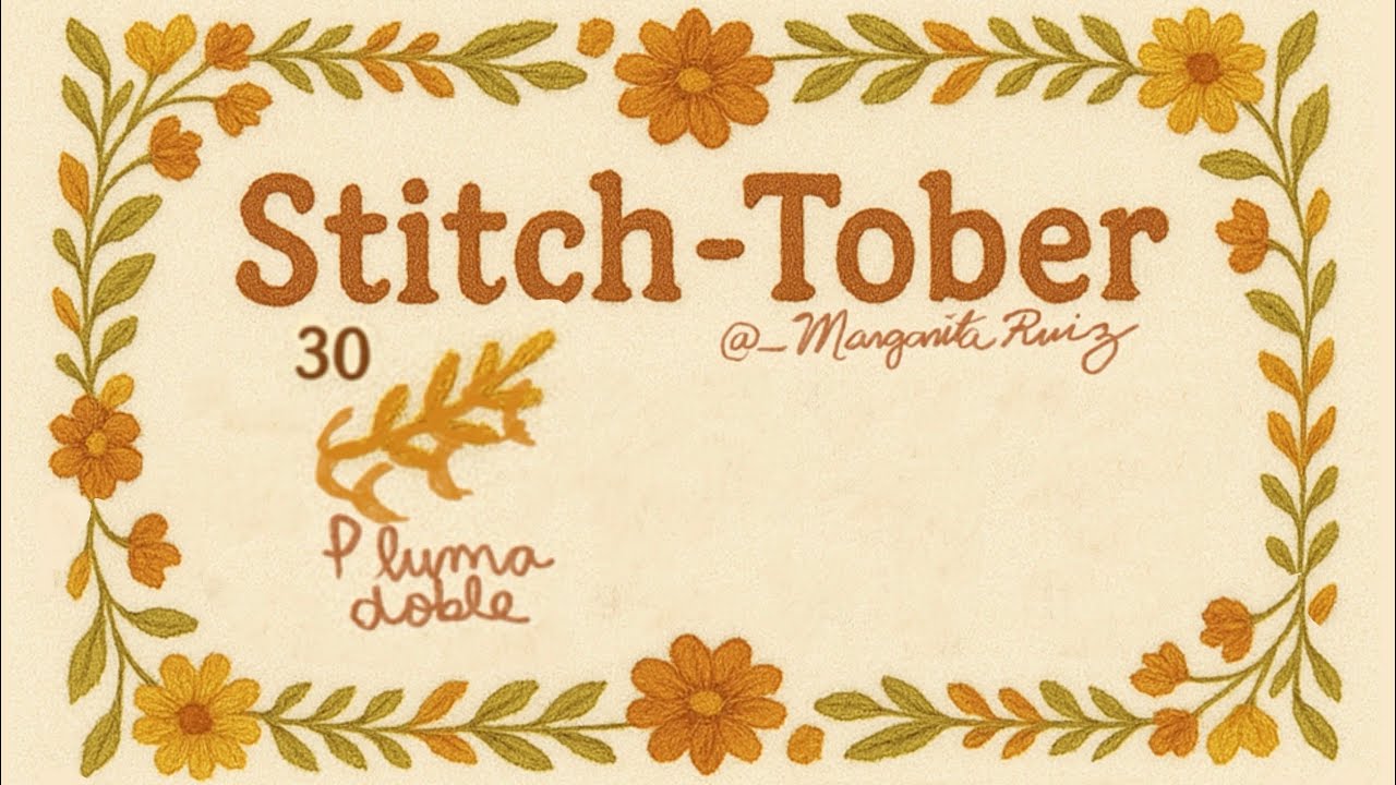 Punto Pluma Doble, Stitch - Tober 2025 - YouTube