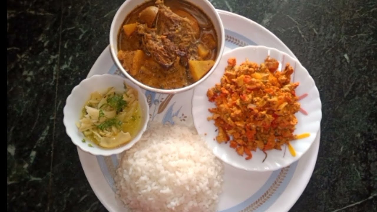 DRY FISH CURRY| KHANGA DRY FISH CURRY RECIPE - YouTube