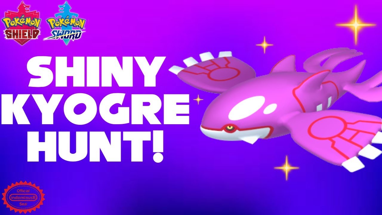 Shiny Kyogre W/Viewers! [Pokemon: Sword/Shield] - YouTube