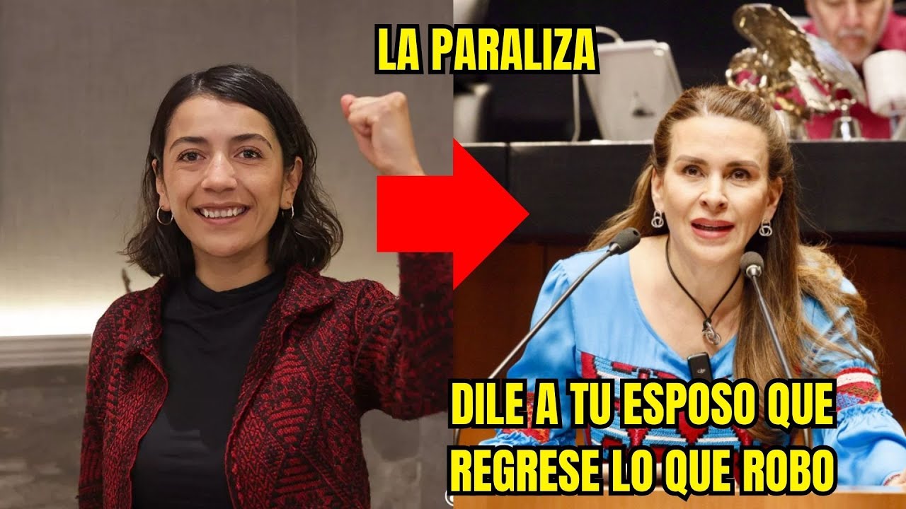 SENADORA DEL PUEBLO DEJA PARALIZADA A ESPOSA DE RUBEN MOREIRA LA DEJA ...