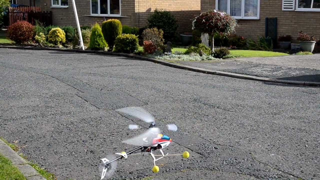 Blade 450 hover practice 3 - YouTube