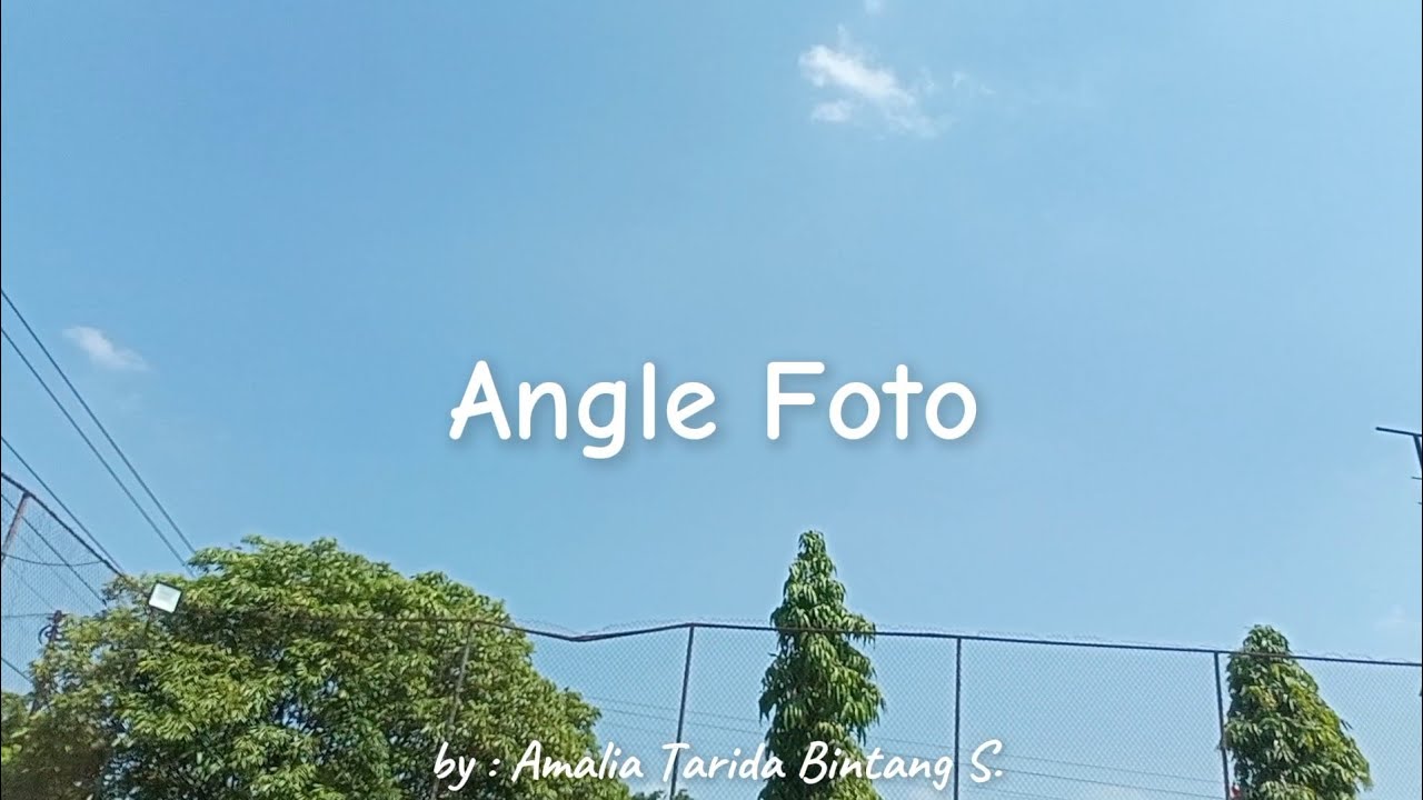 Membuat Angle Foto - YouTube