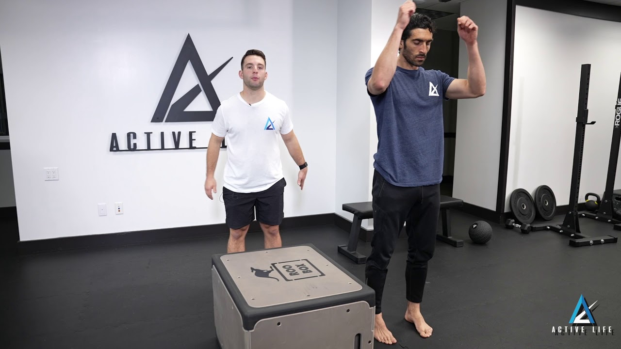 Lateral Box Jump - YouTube