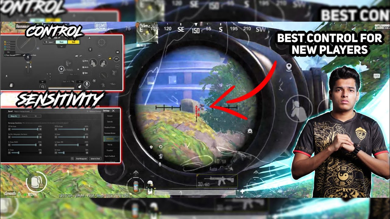 4 FINGER CONTROLS | LAYOUT & SENSITIVITY | BEST CONTROL FOR NEW PLAYER ...