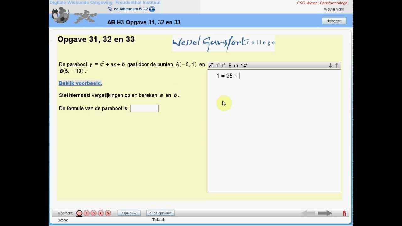 AB H3 Opgave31, 32 en 33 1 - YouTube