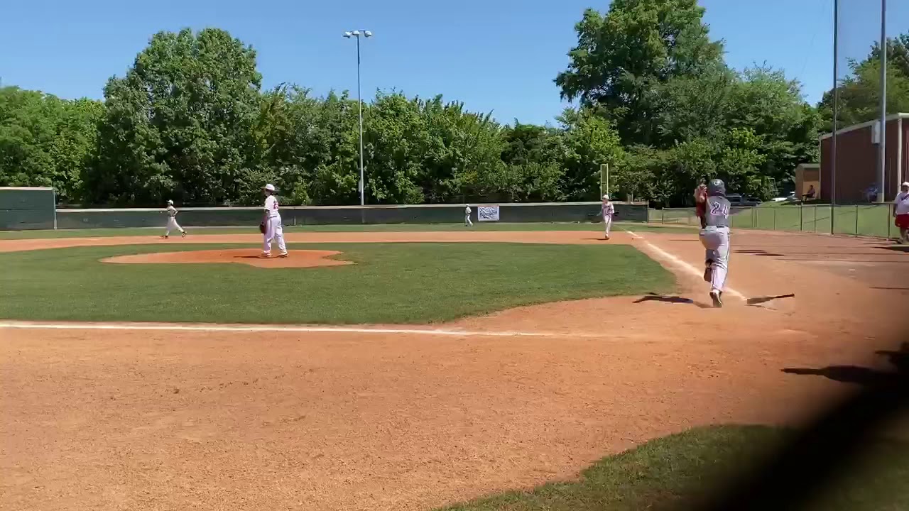Home run over the fence at Gameday! - YouTube