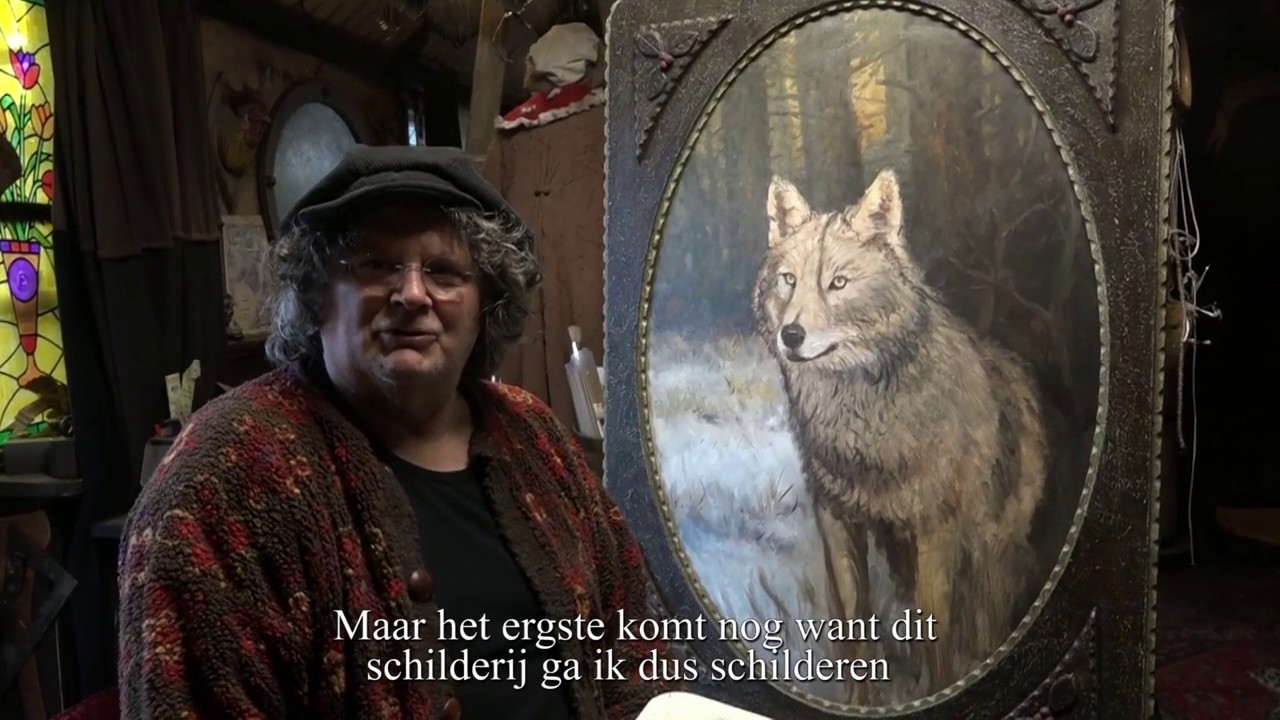 Ed van Heck schilder in zijn wereld - YouTube