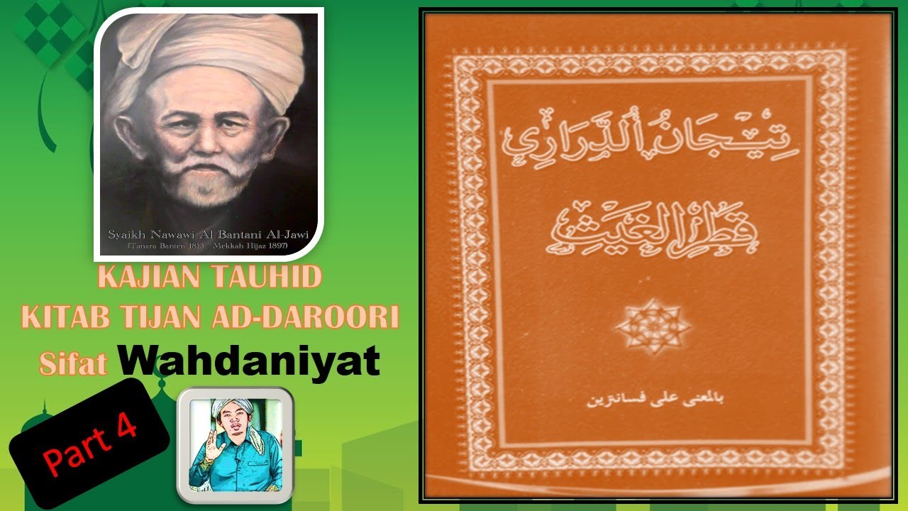 Kitab Tijan Darori Bahasa Indonesia Sifat Wahdaniyat - YouTube