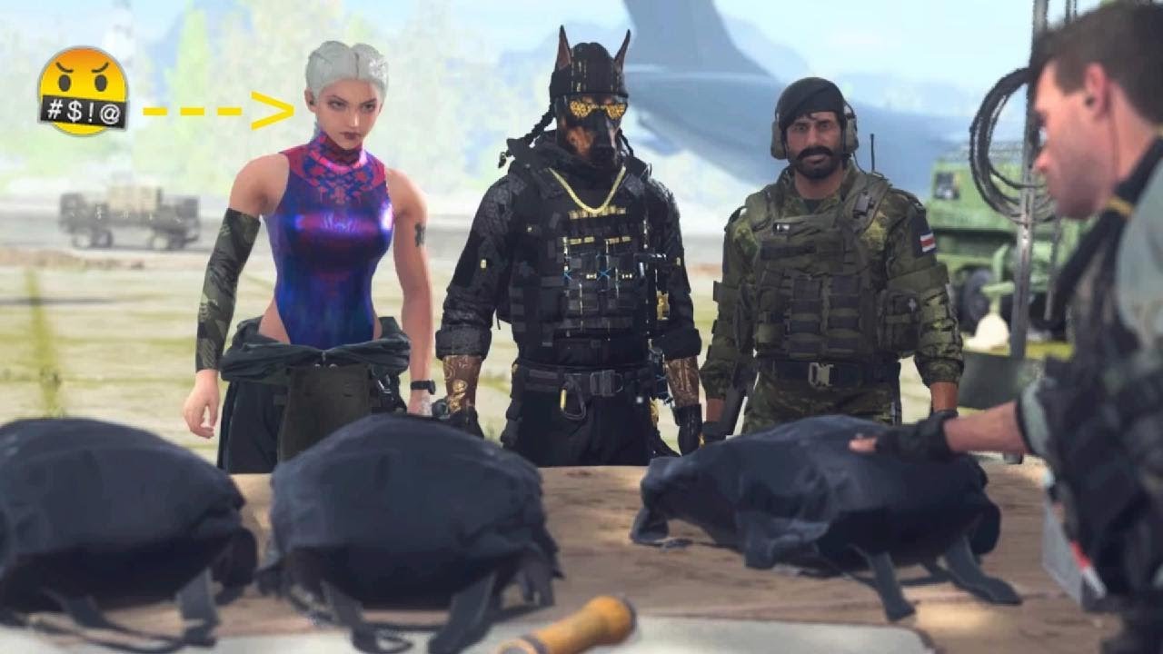 Izzy Snapped On Graves In The Intro Call Of Duty Warzone - YouTube