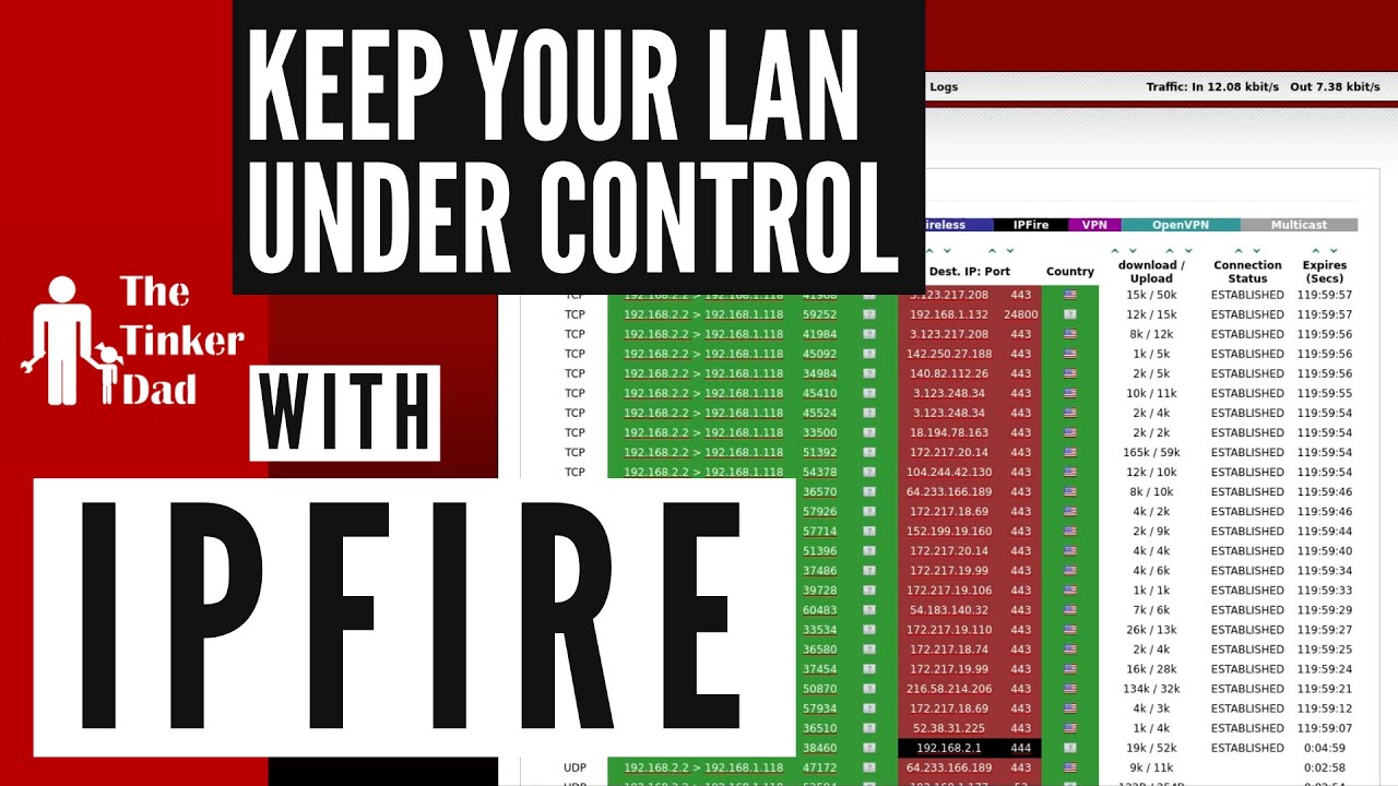 Install IpFire and keep your LAN under control! - YouTube