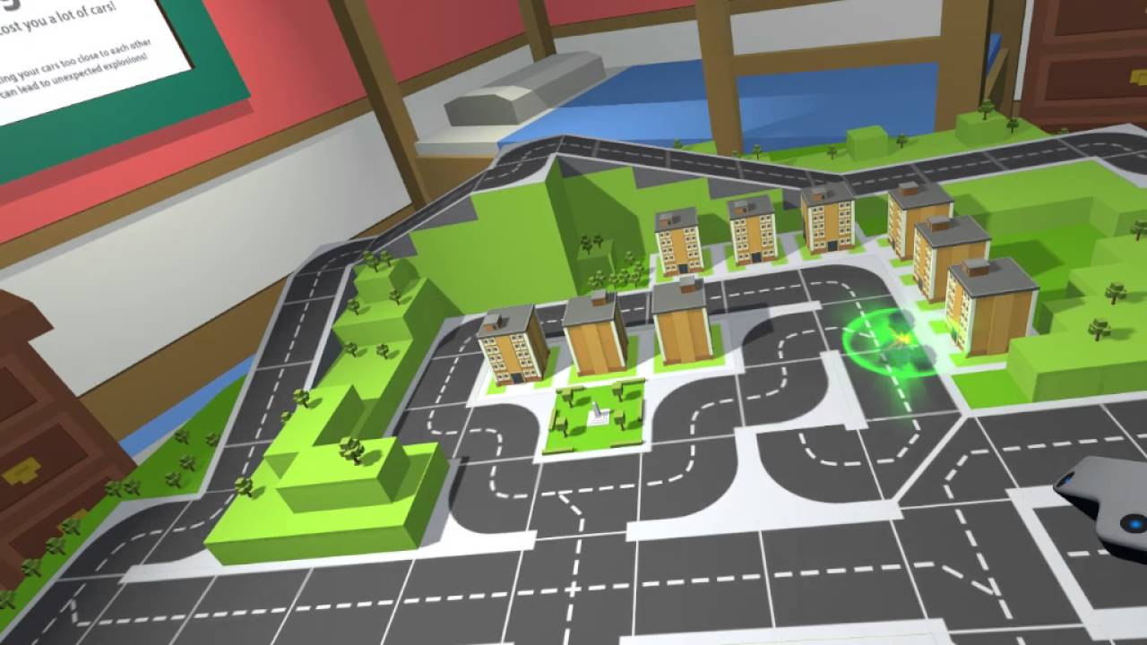 Virtual Reality Toy Car Set!! - YouTube