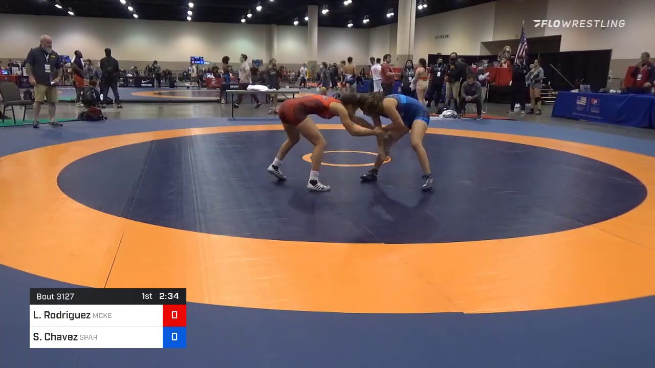 50 Kg Consolation Lizette Rodriguez McKendree Bearcat WC Vs Samara ...