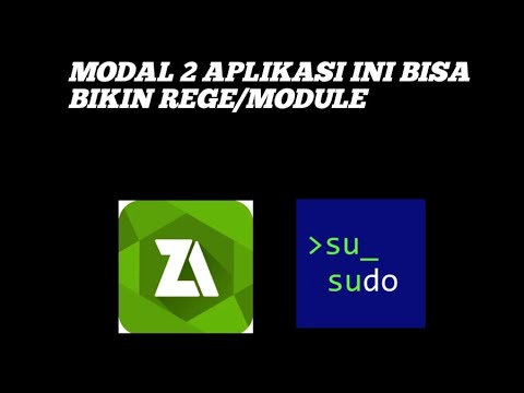 CARA MEMBUAT REGE ATAU MODULE CUMAN MODAL 2 APK INI - YouTube