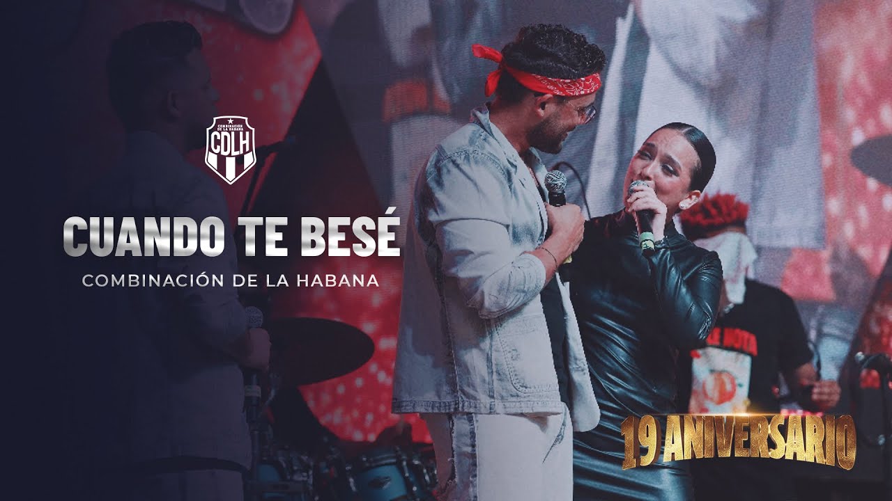 CUANDO TE BESÉ (En vivo) - Combinación de La Habana x @DanielaDarcourt ...