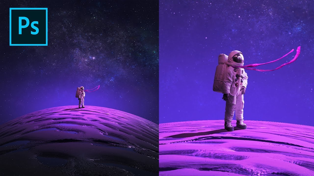 Photoshop Create A Space Galaxy Manipulation Fantasy Photoshop Trend