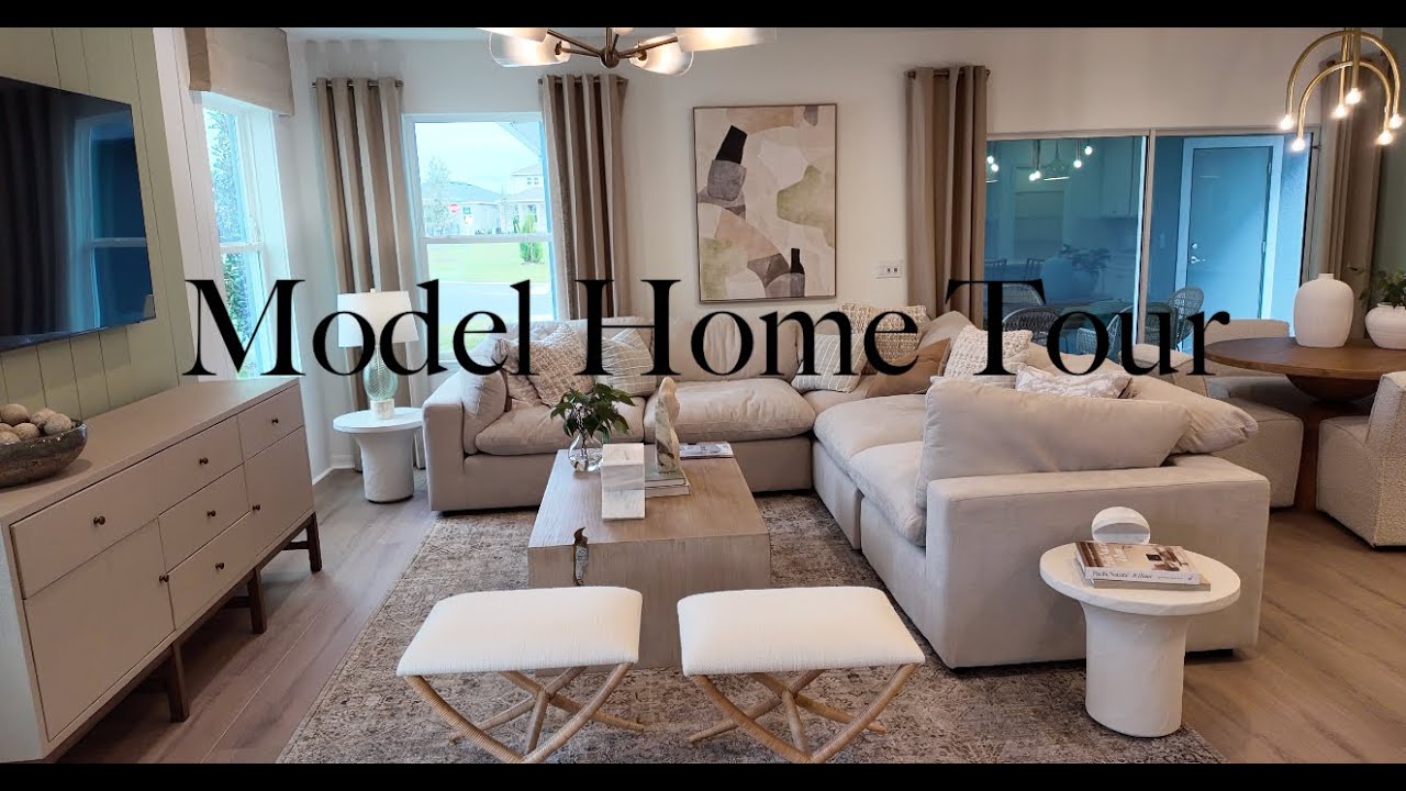 Model Home Tour ! Pulte Homes ! Trailside in Clermont FL - YouTube