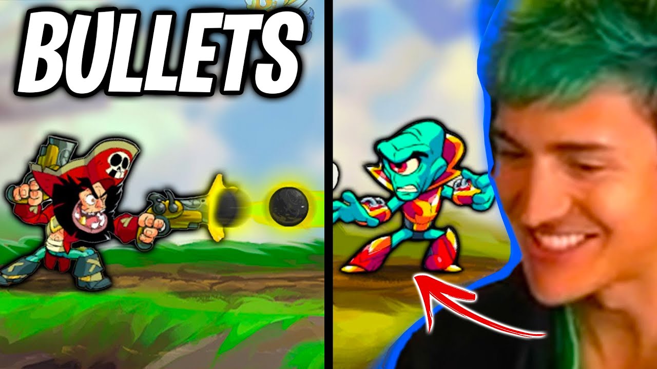 Ninja PLAYED BRAWLHALLA! | Best of DDOB (July 2023) - YouTube