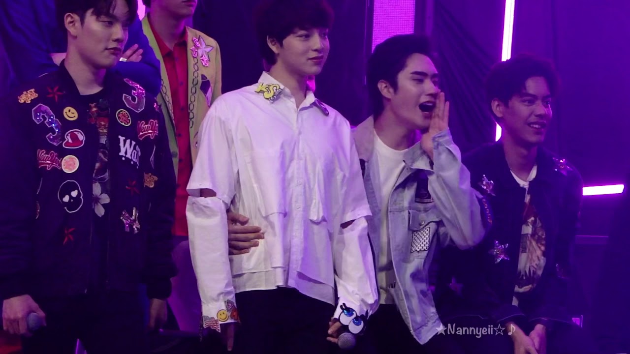 BAS SBFIVE พูดคุย + ดูโชว์เพลงเต่างอย #superboyprojectweek7 - YouTube