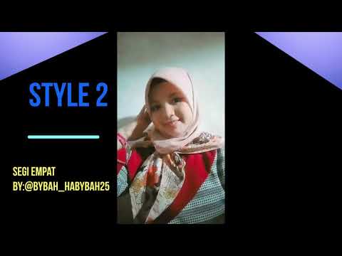 3 tutorial hijab segi empat simple tanpa basa-basi 3 | by : ukhty habybah