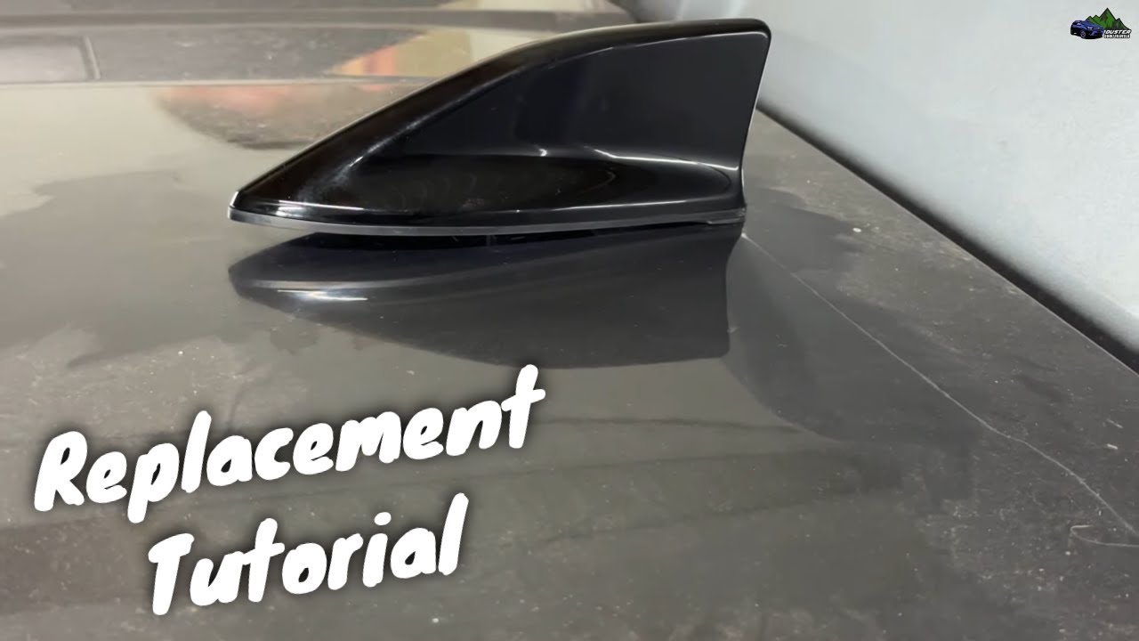 2024 Dacia Duster Shark Antenna Replacement Tutorial - YouTube