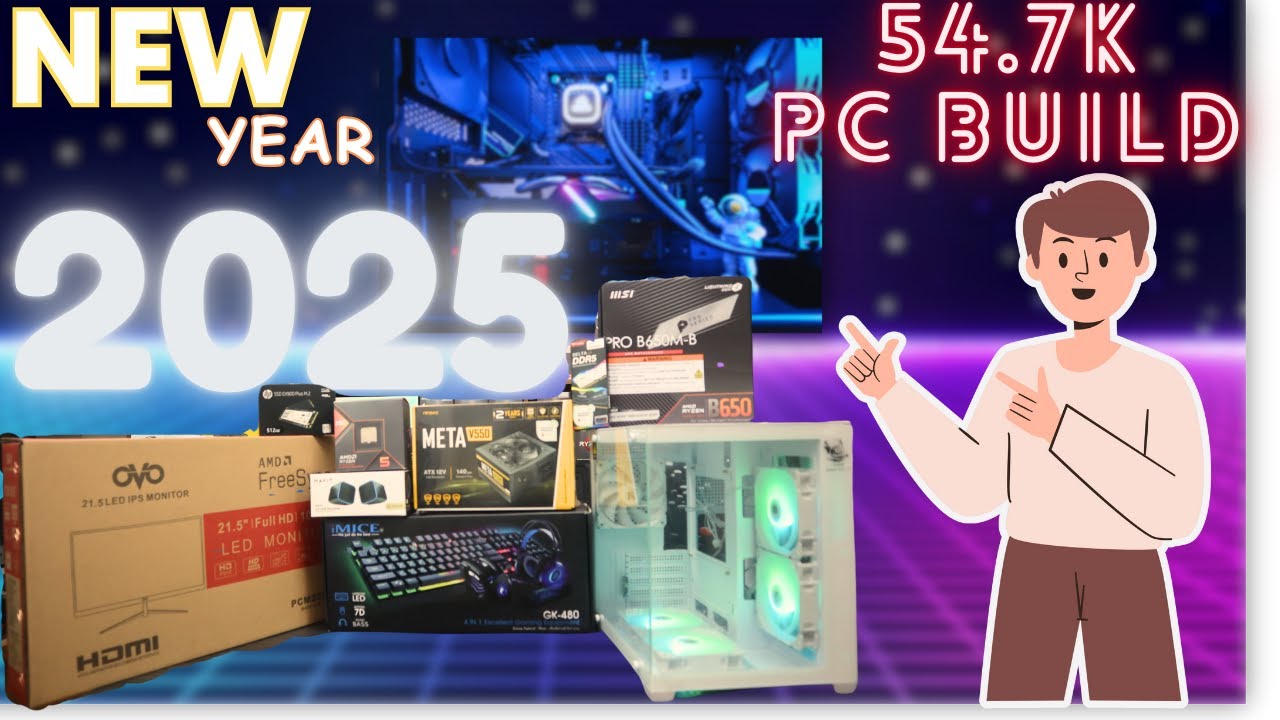54.7k🔥 Pc Build guide 2024! Ryzen 5 8500G. Gaming & 3D Design - YouTube
